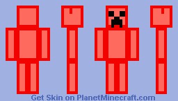hell creeper Minecraft Skin